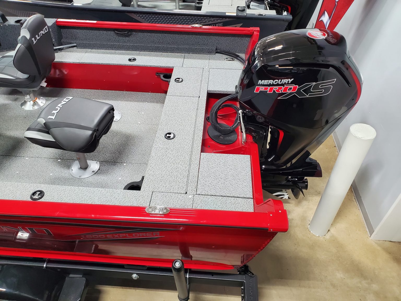 2026 Lund 1800 Explorer Sport (Red) – Plowman's Marine